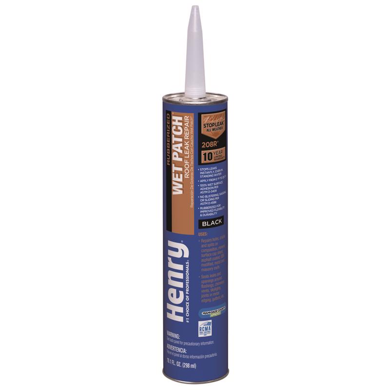 WET PATCH Henry Wet Patch Black Asphalt Roof Cement 11 Oz wet-patch-henry-wet-patch-black-asphalt-roof-cement-11-oz