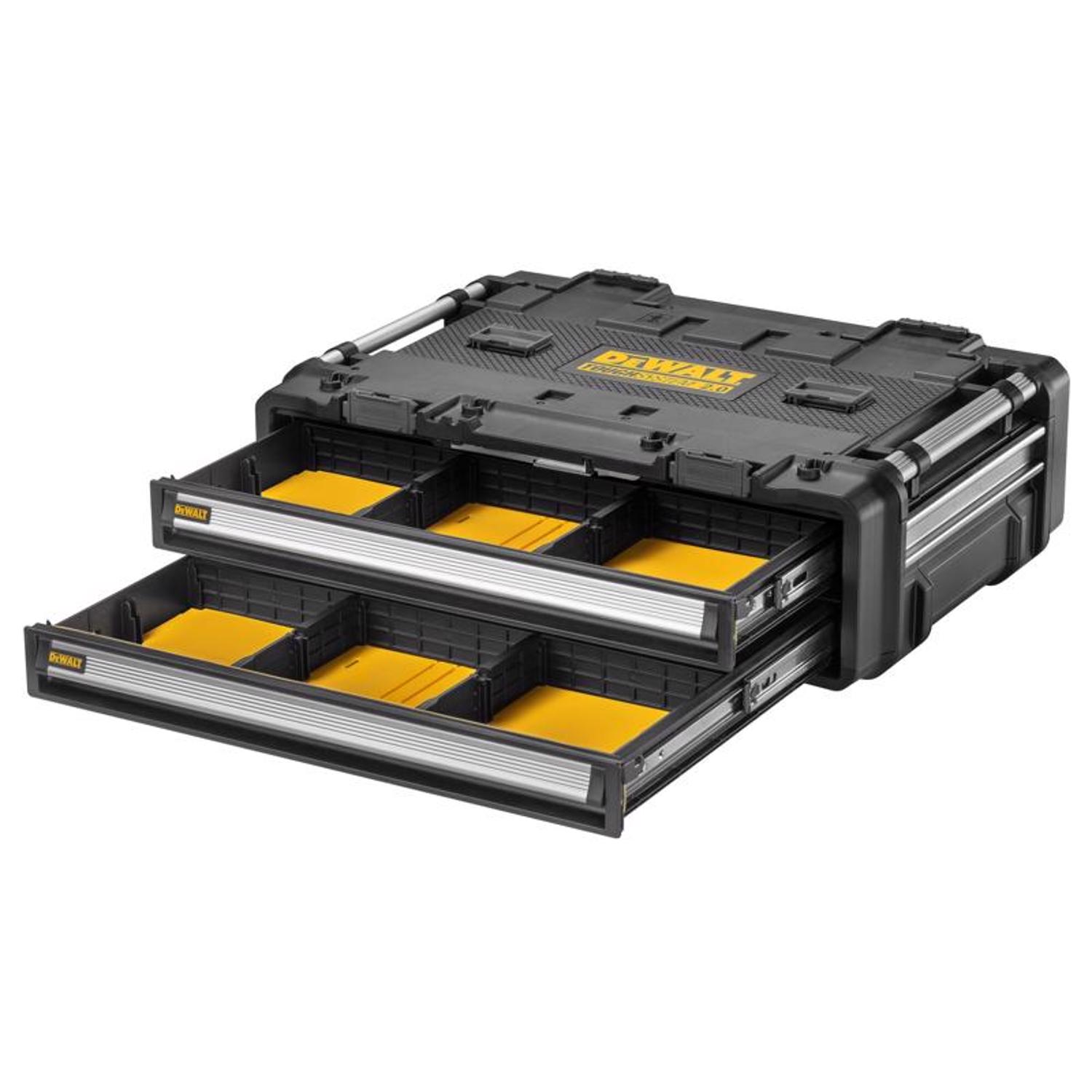 DeWalt Dewalt Toughsystem 2.0 Dxl 30 In Double Shallow Drawers Tool Box ...
