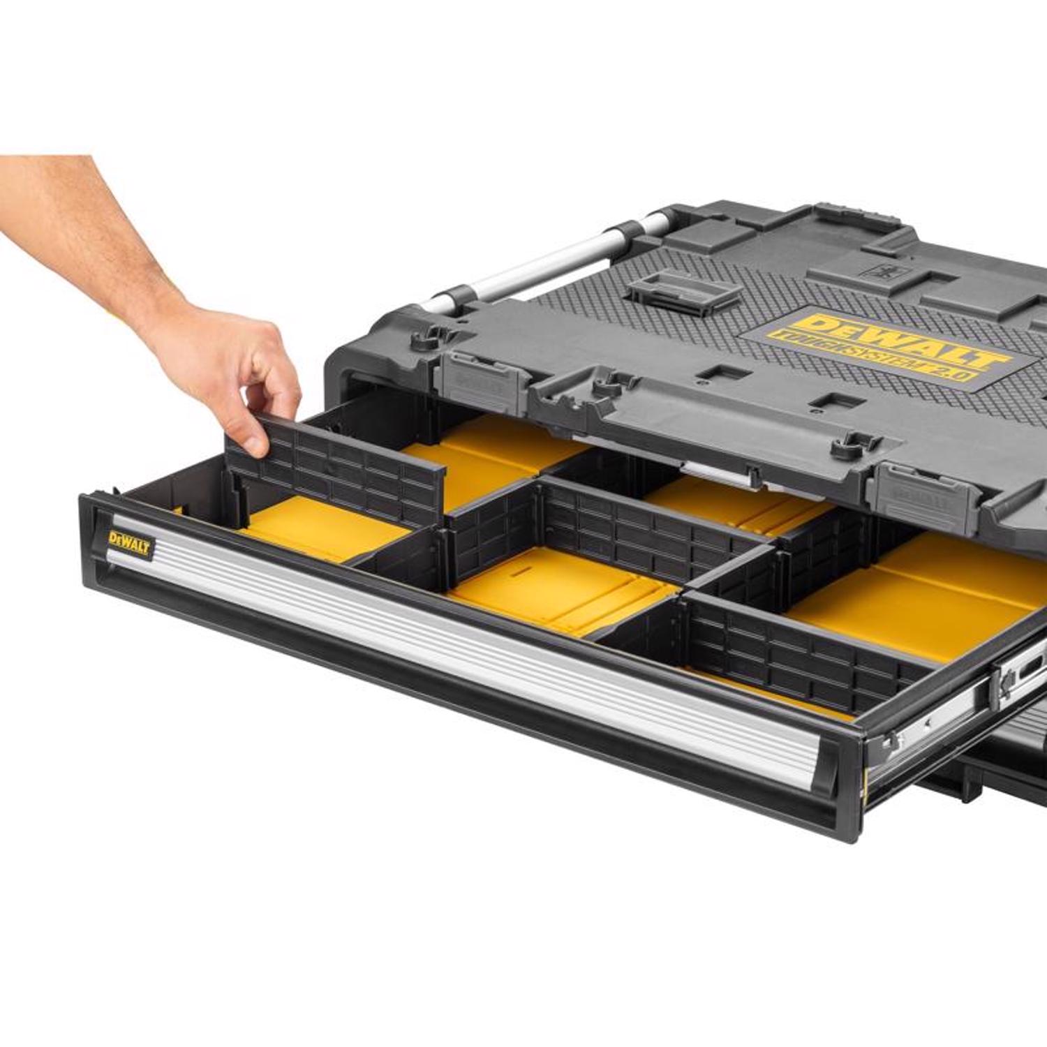DeWalt Dewalt Toughsystem 2.0 Dxl 30 In Double Shallow Drawers Tool Box ...